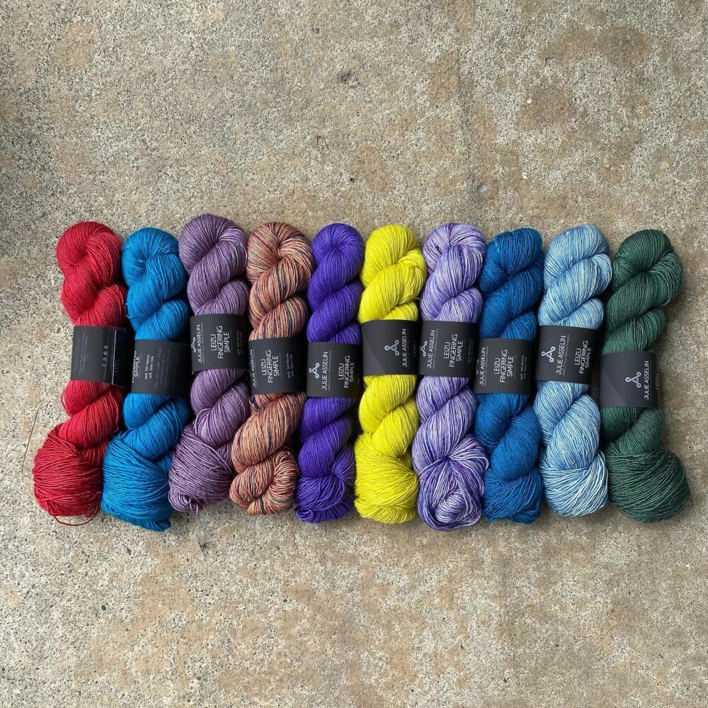 Julie Asselin Hand Dyed Yarns | Colorful, Inspiring Yarns